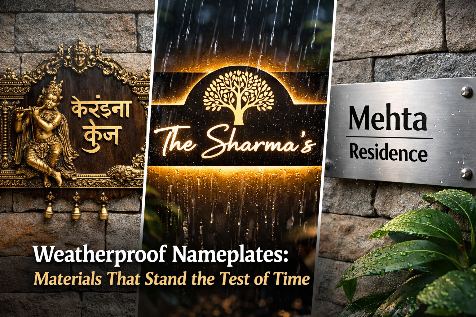 Weatherproof Nameplates: Materials That Stand the Test of Time ...