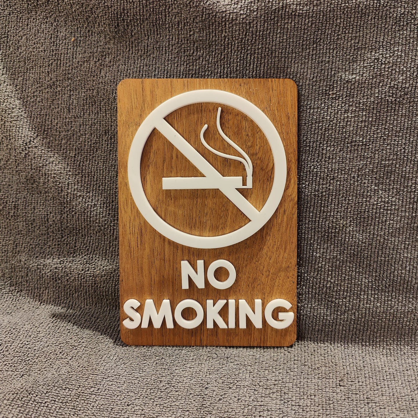 The Rectangle No Smoking Sign – Nameplate Studio