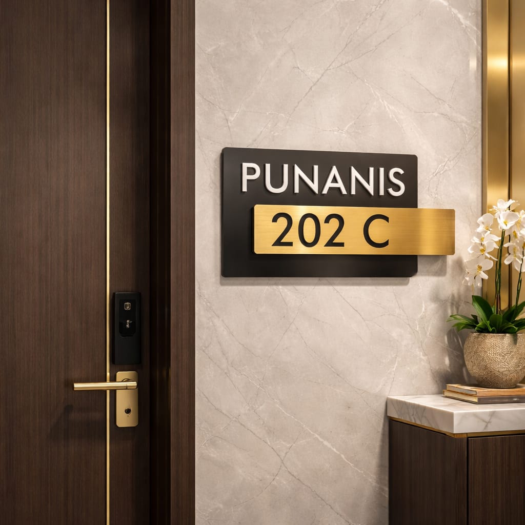 Slate One Nameplate – Nameplate Studio