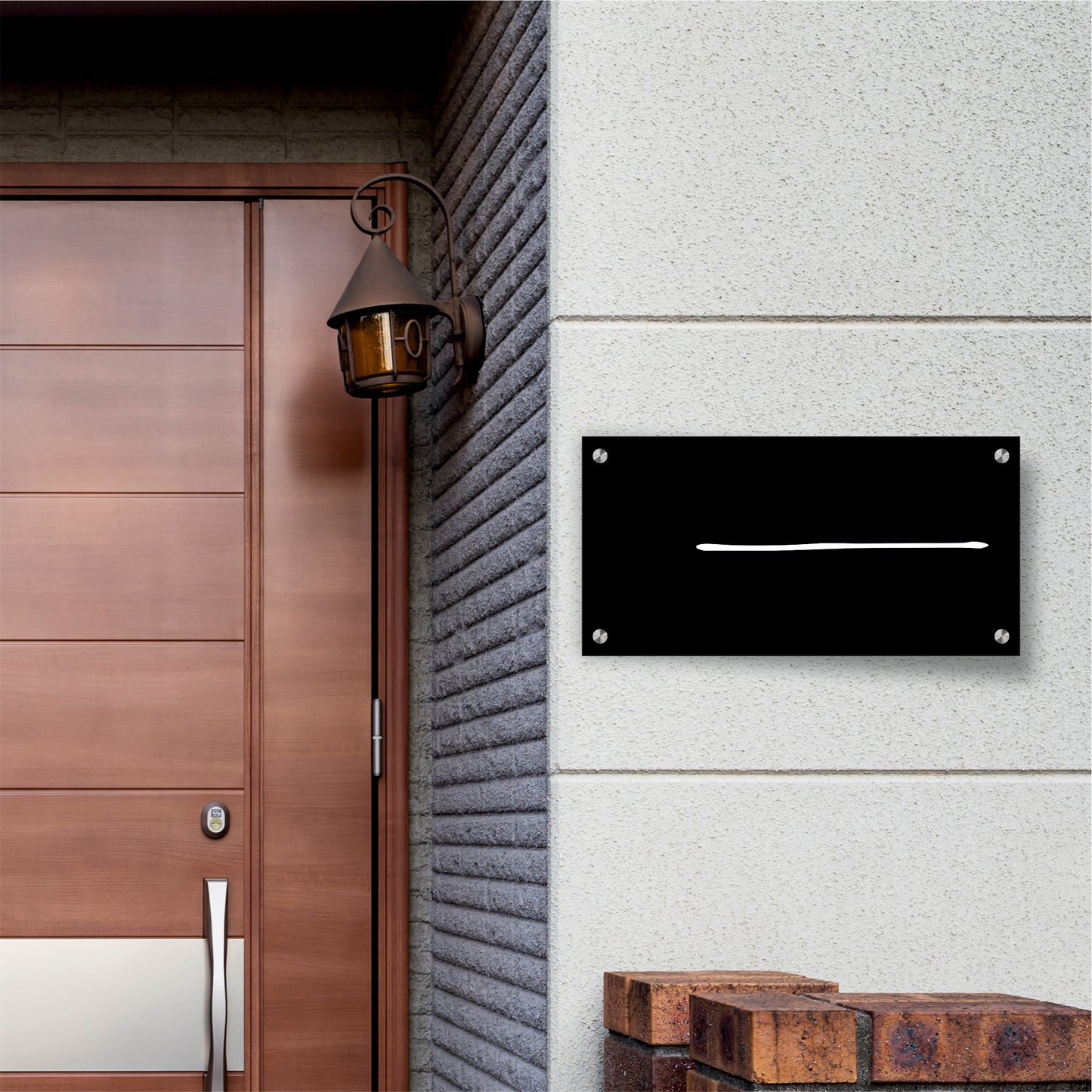 Tree Stem Acrylic Nameplate – Nameplate Studio