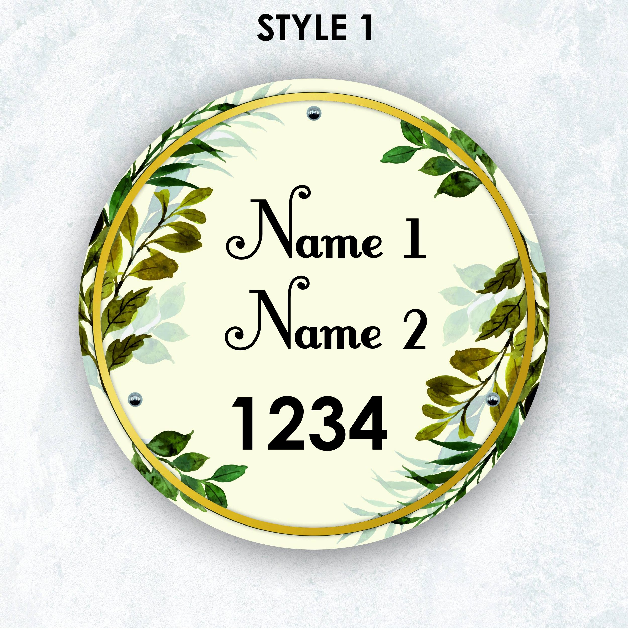 TrioLine Nameplate – Nameplate Studio