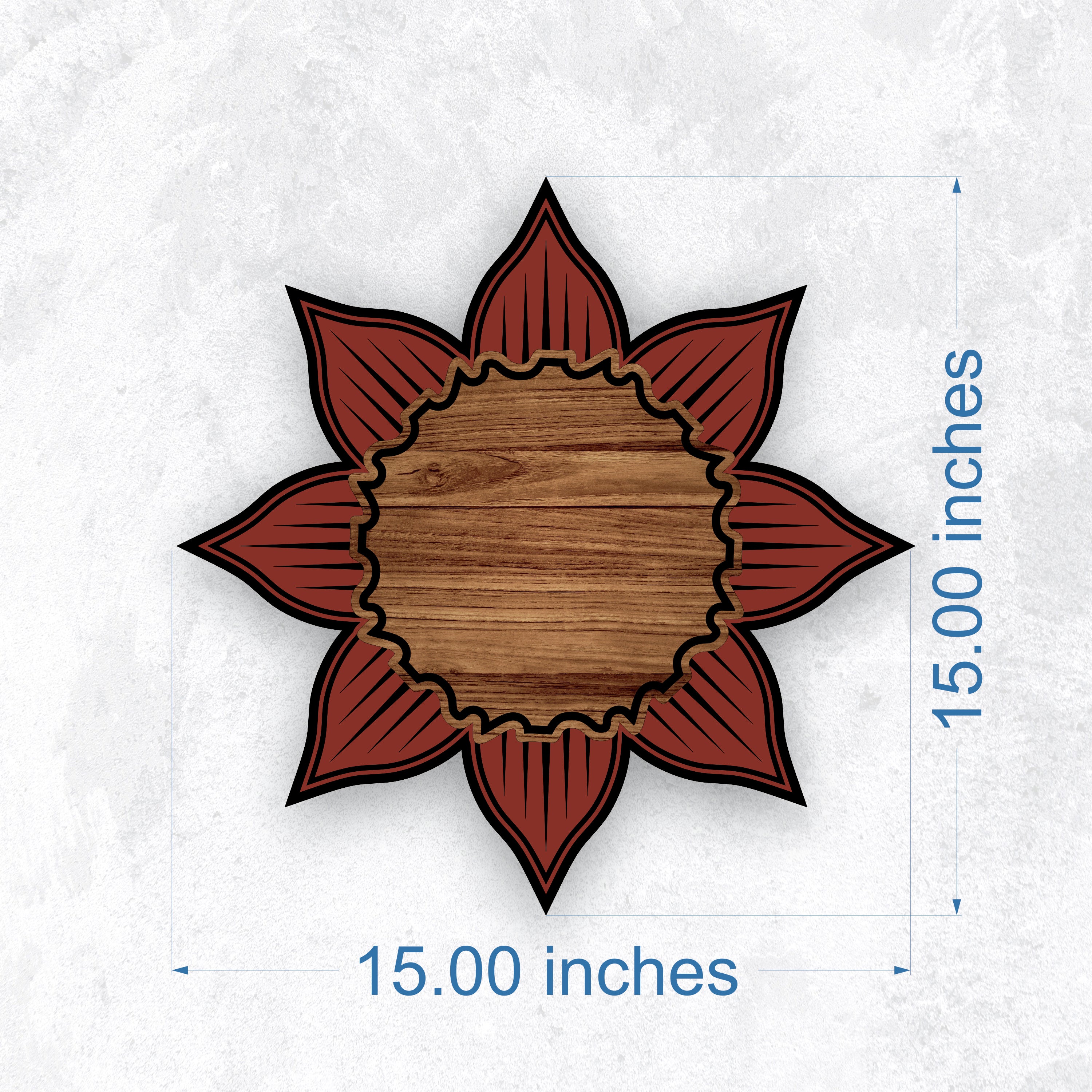 The Flower Nameplate – Nameplate Studio