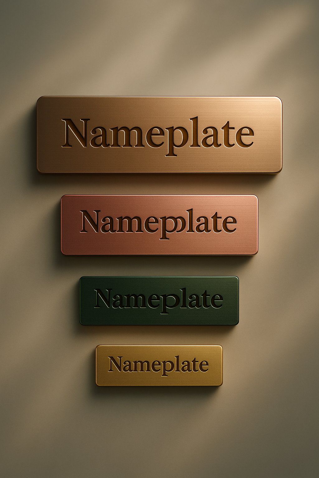 Jai Shri Ram Acrylic Lighted Nameplate – Nameplate Studio